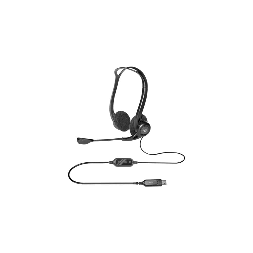 Logitech 960 USB Headset - ATLAS GAMING - Casques Micro Logitech Maroc