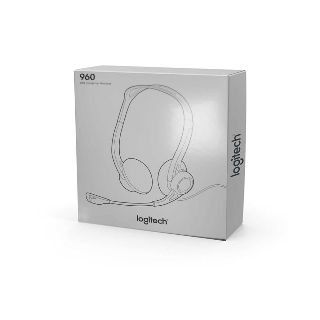 Logitech 960 USB Headset - ATLAS GAMING - Casques Micro Logitech Maroc