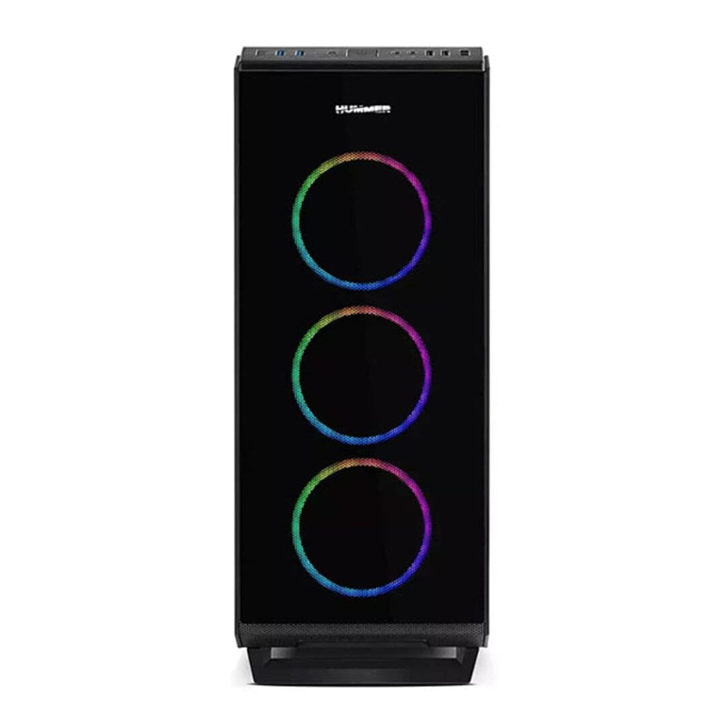 Nox Hummer TGF RGB - ATLAS GAMING - Boitiers|Boitiers RGB NOX Maroc