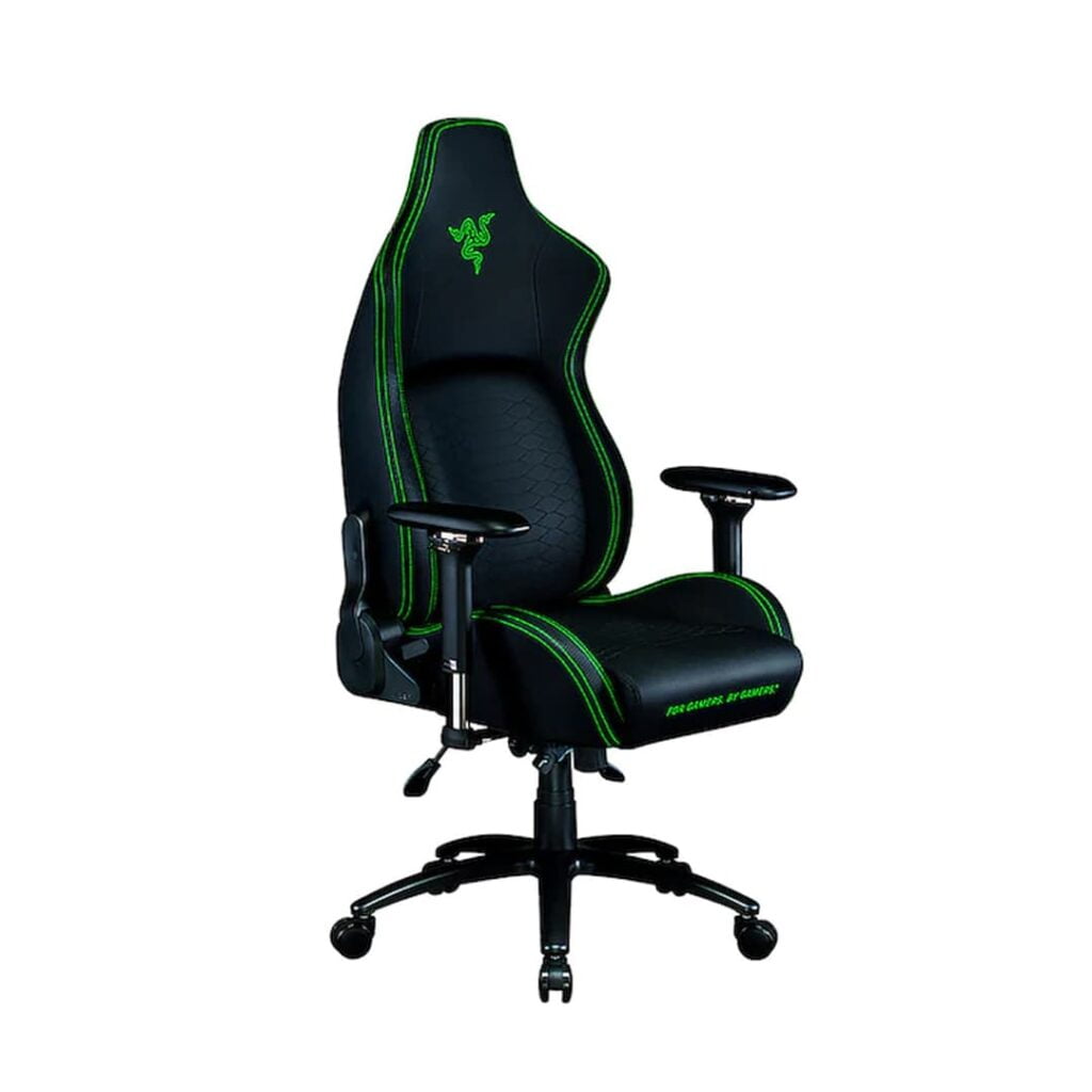 Razer Iskur Black and Green - ATLAS GAMING - Chaise Gamer Razer Maroc