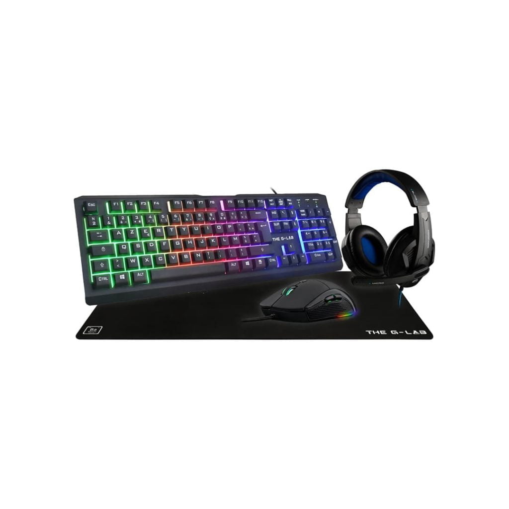 The G-Lab Combo Chromium - ATLAS GAMING - Bundle The G-Lab Maroc