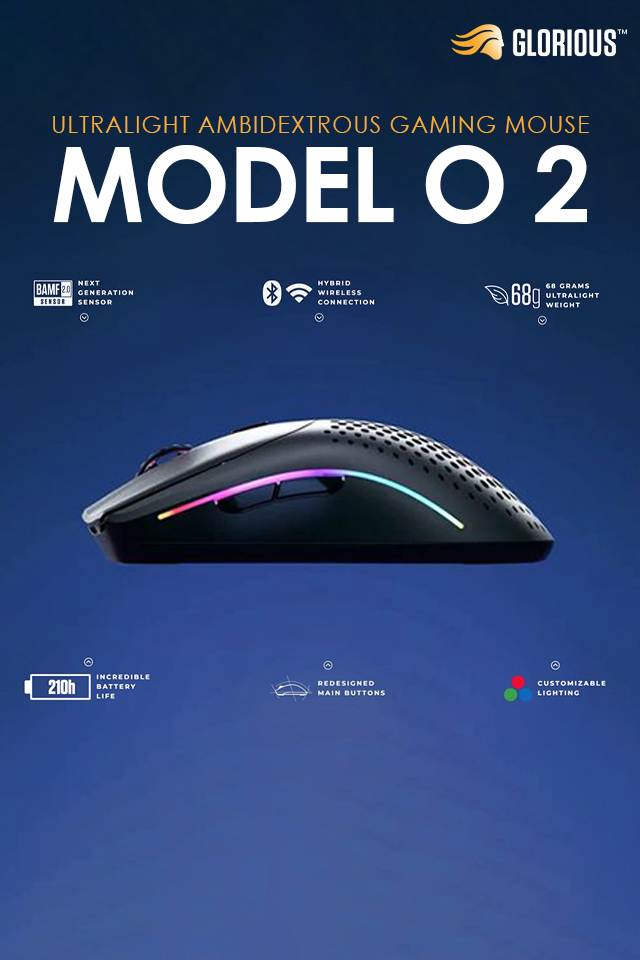 Glorious Model O2 Mobile - Atlas Gaming