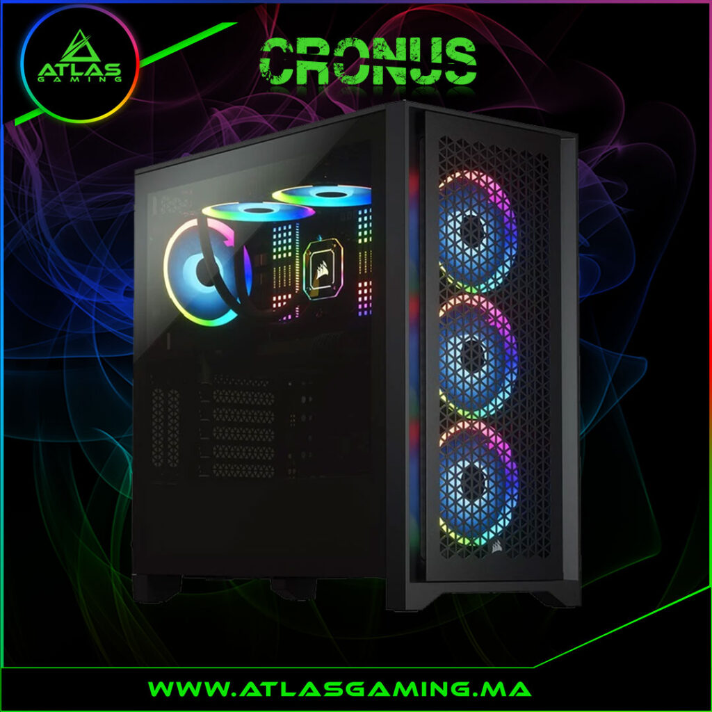 PC Gamer Cronus - ATLAS GAMING - PC Gamer Atlas Gaming Maroc