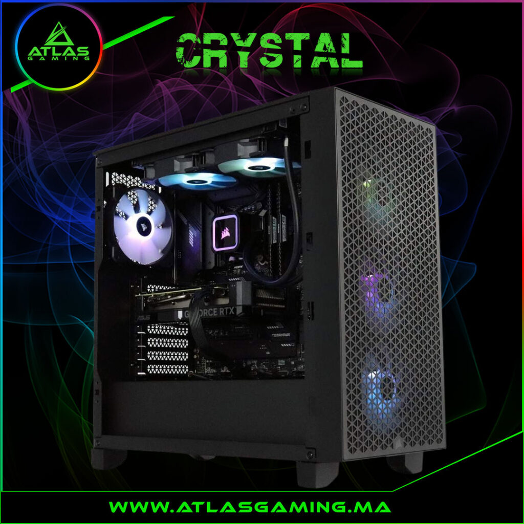 PC Gamer Nyx - ATLAS GAMING -Meilleur Pc Gamer Prix Maroc