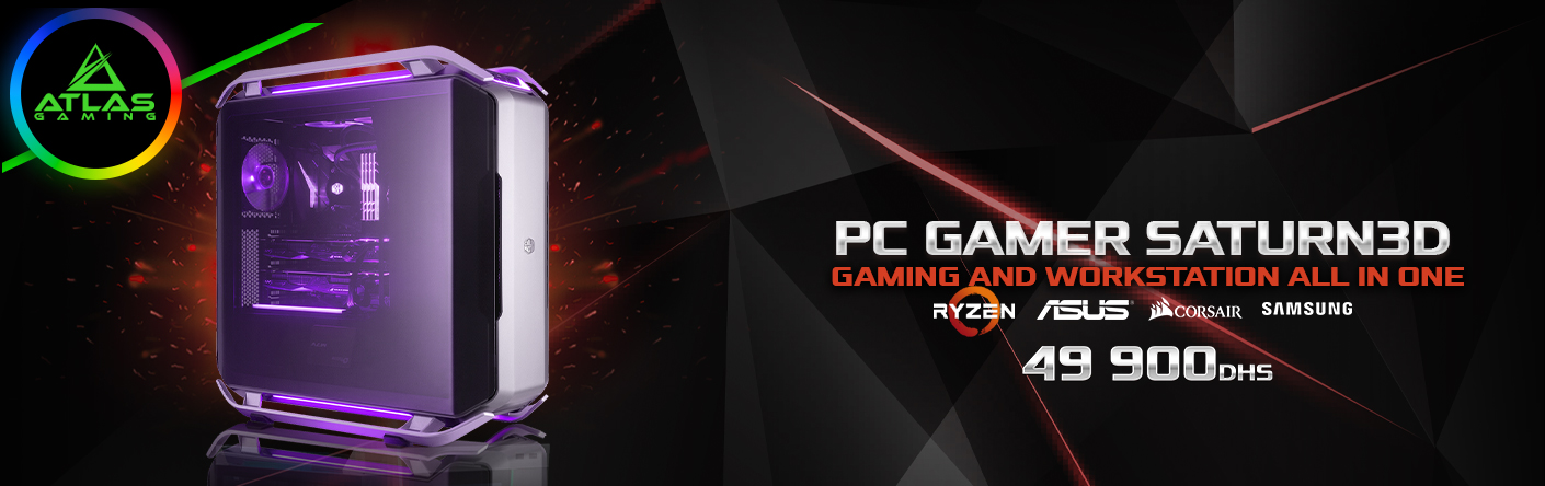 RAM Corsair - ATLAS GAMING - N°1 PC Gamer Atlas Gaming Maroc